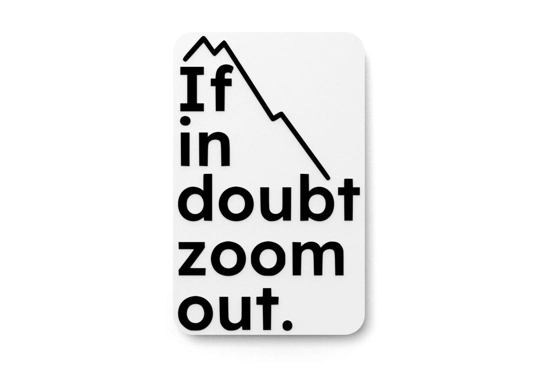 If in Doubt Zoom Out | Funny Sign for Home or Office - Etsy