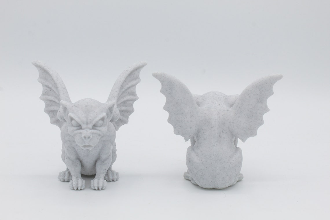 Gargoyle Statue Stand Watch Over Your Desk or Home - Etsy