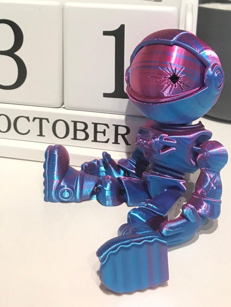 Fidget Astronaut Skeleton Friendly Companion - Etsy