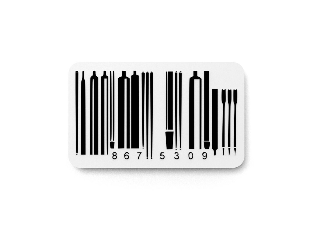 Barcode 5 | Funny Sign for Home or Office - Etsy