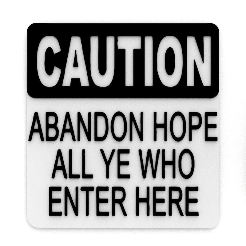 Enter Here Sign - Etsy