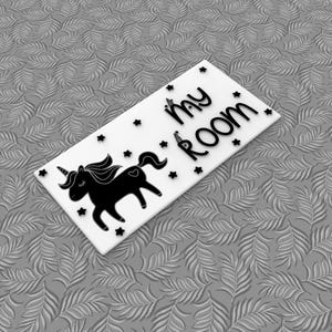 My Room Sign – 3D Printed Door Decor for Bedrooms - Etsy