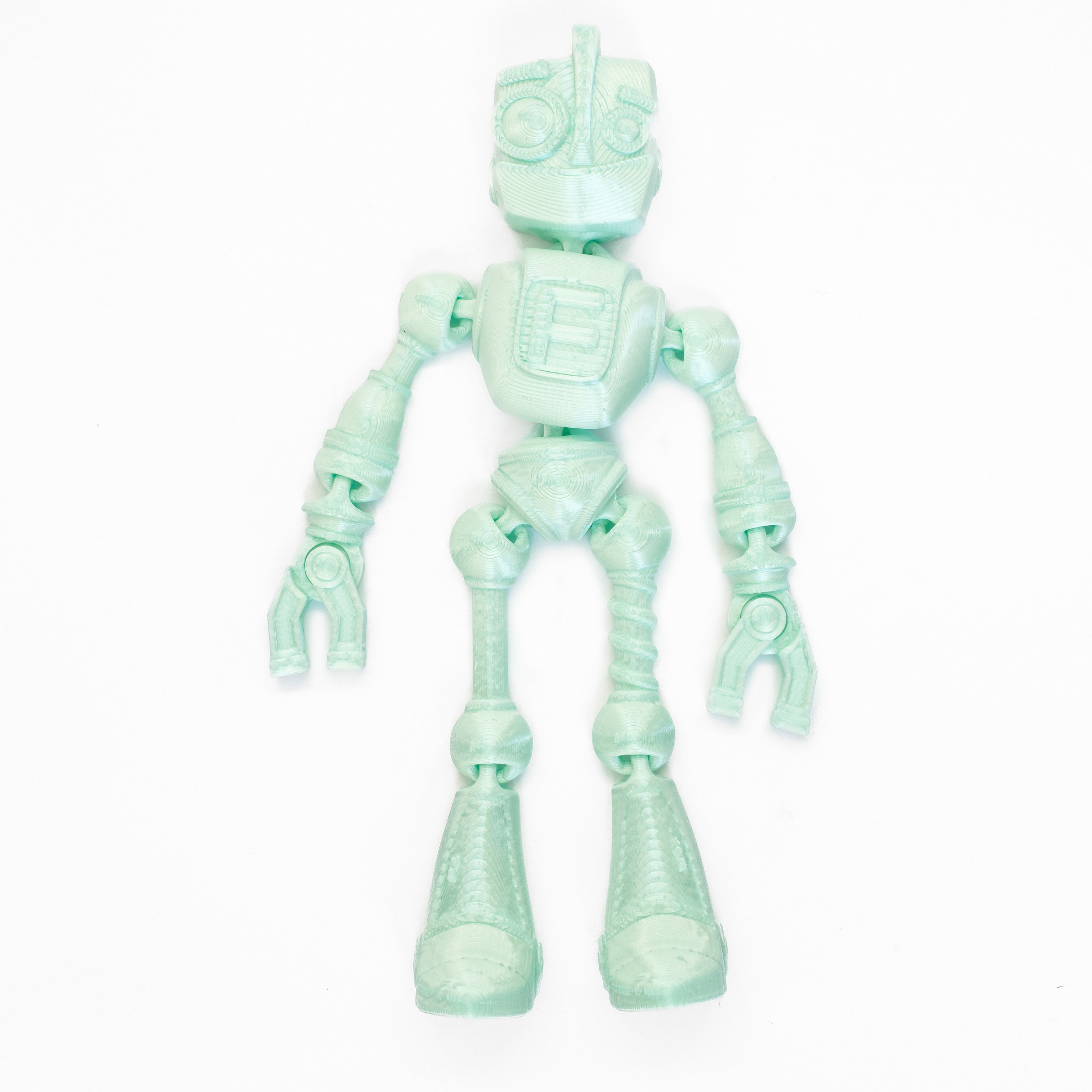 Friendly Fidget Robot Flexible Articulating 3d Printed - Etsy