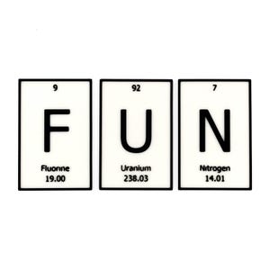 FUN | Periodic Table of Elements Wall, Desk or Shelf Sign - Etsy