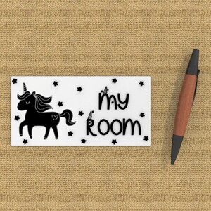 My Room Sign – 3D Printed Door Decor for Bedrooms - Etsy