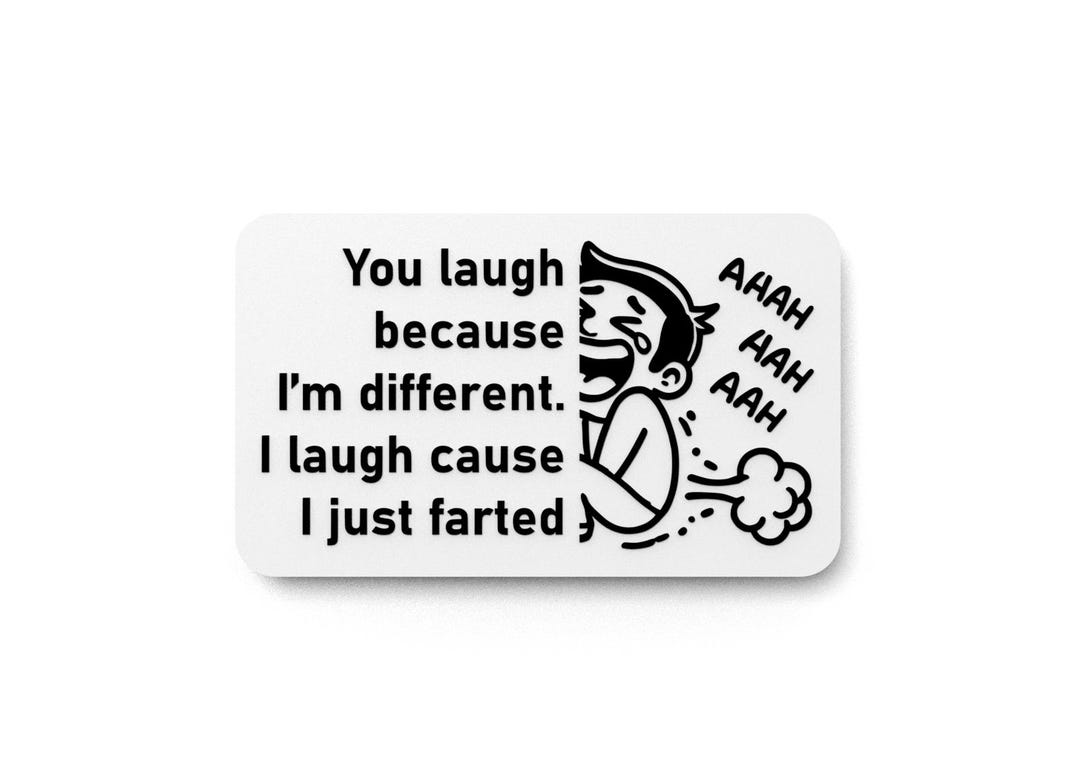 Funny Fart Sign | 3D Embossed Home or Office Decor - Etsy