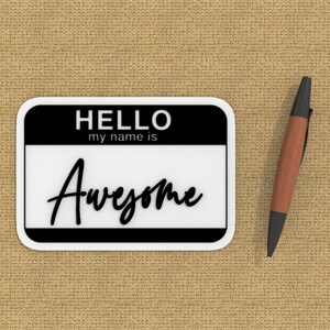 Sign | Name Tag - Etsy