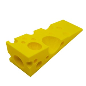 Doorstop Cheese Wedge Warning: This Gift is Pretty Cheesy - Etsy