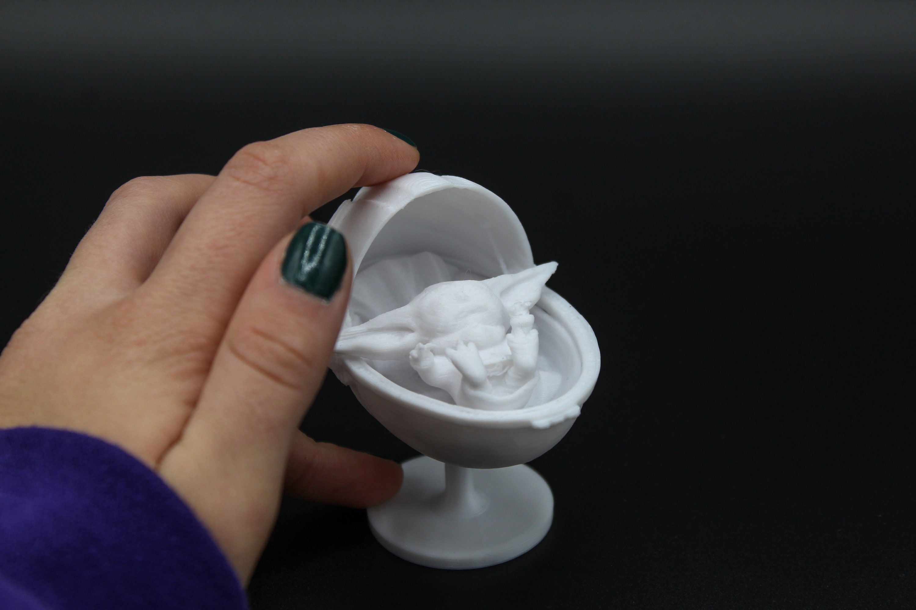 Baby Yoda Nativity Star Wars / Mandalorian Christmas Piece - Etsy UK