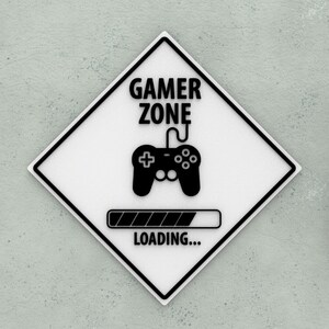Sign Gamer Zone Loading... - Etsy