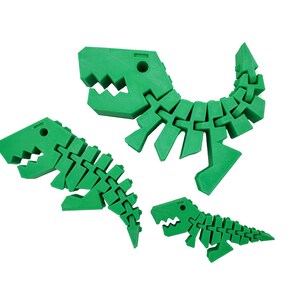 Lovable Flexible T-rex Fidget Articulating Flexi-rex - Etsy