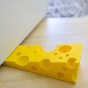 Doorstop Cheese Wedge Warning: This Gift is Pretty Cheesy - Etsy