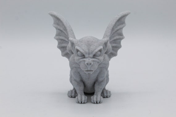 Gargoyle Statue Stand Watch Over Your Desk or Home - Etsy