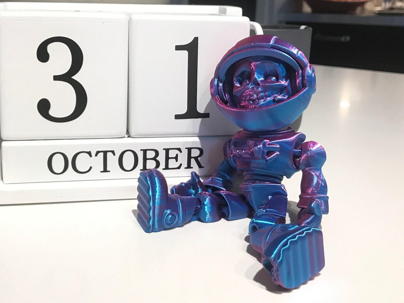 Fidget Astronaut Skeleton Friendly Companion - Etsy