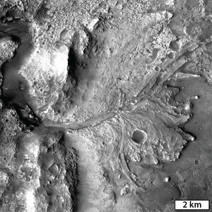 Mars 3D Topography Model of Jezero Crater Delta - the Perseverance ...