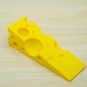 Doorstop Cheese Wedge Warning: This Gift is Pretty Cheesy - Etsy