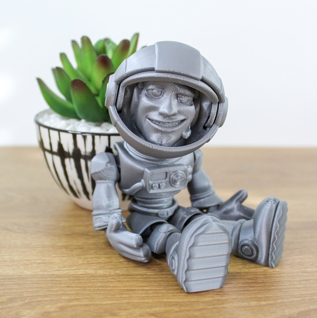 Fidget Jumbo Astronaut Flexible Articulating 3d Printed - Etsy