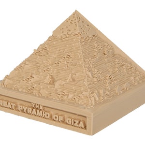 Pyramid of Giza Model With Complete Lesson - Etsy