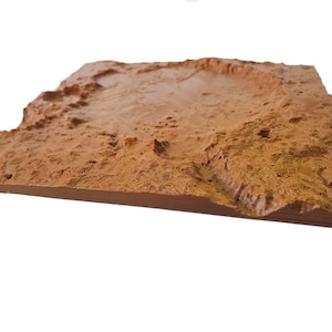 Mars 3D Topography Model of Gusev Crater - the NASA Spirit Rover ...