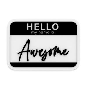 Sign | Name Tag - Etsy