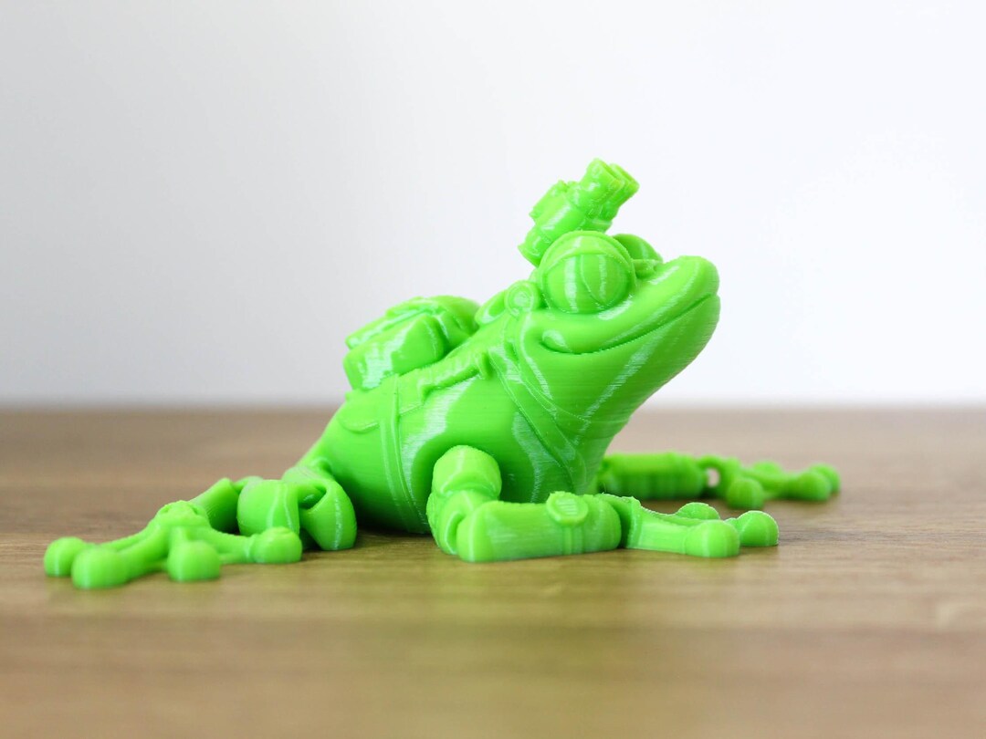 Army Frog Fidget | Combat-ready PLA Stress Toy - Etsy