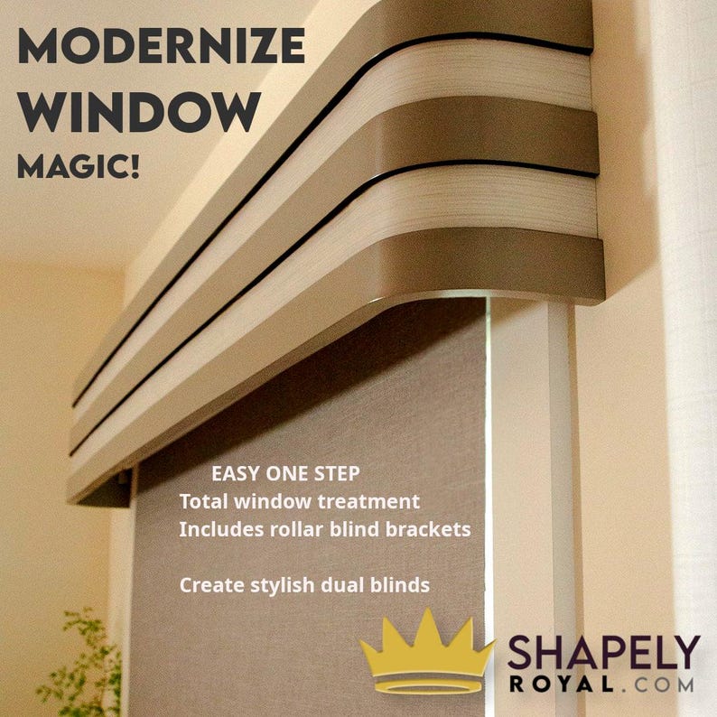 Royal Linea Three Crown Cornice - Shapely Royal’s Trendy, Contemporary ...