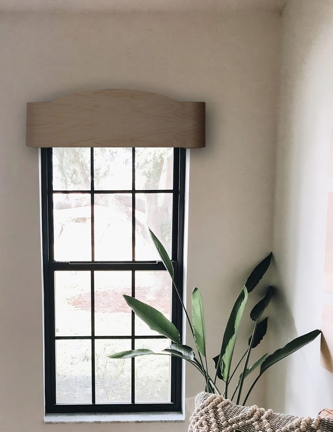 Shapely Royal’s Trendy, Contemporary Custom Wood Window Crown (cornice ...