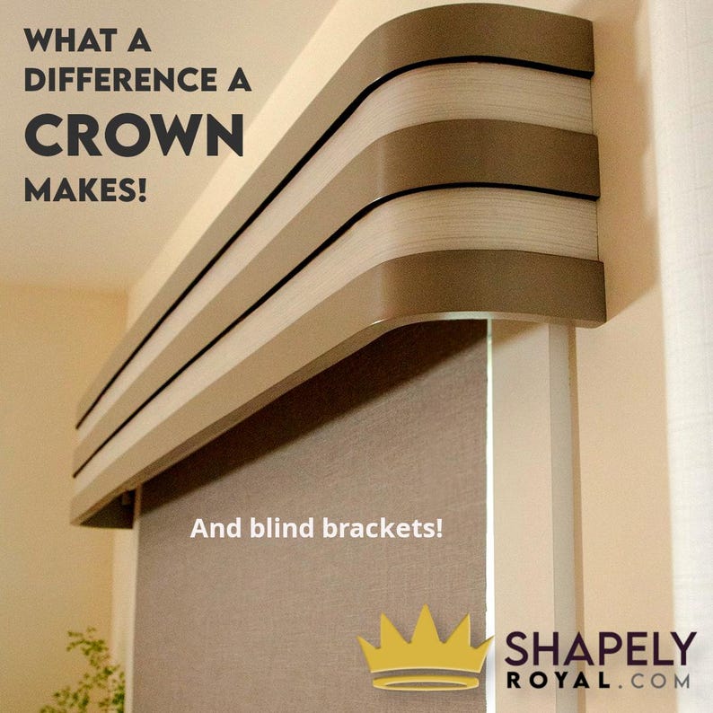 Royal Linea Three Crown Cornice - Shapely Royal’s Trendy, Contemporary ...