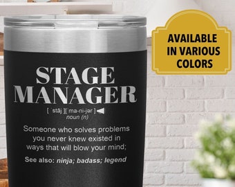 Stage Manager Gifts - Etsy