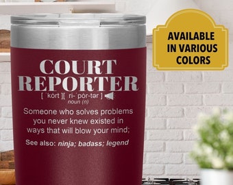 Court Reporter Gifts - Etsy