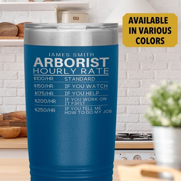 Arborist Tumbler Etsy