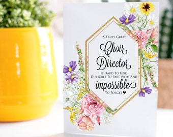 Choir Director Gift - Etsy
