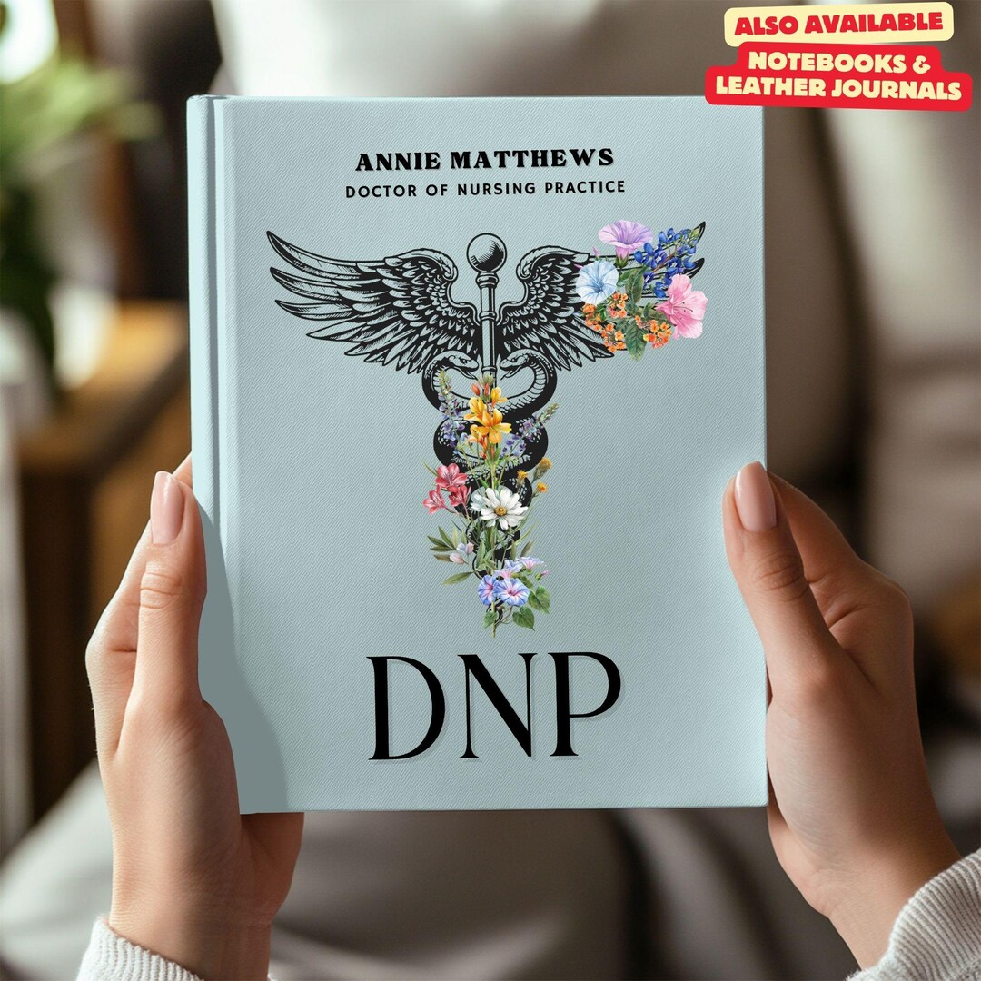 DNP Graduation Gift, Doctor of Nursing Practice Journal, Personalized ...