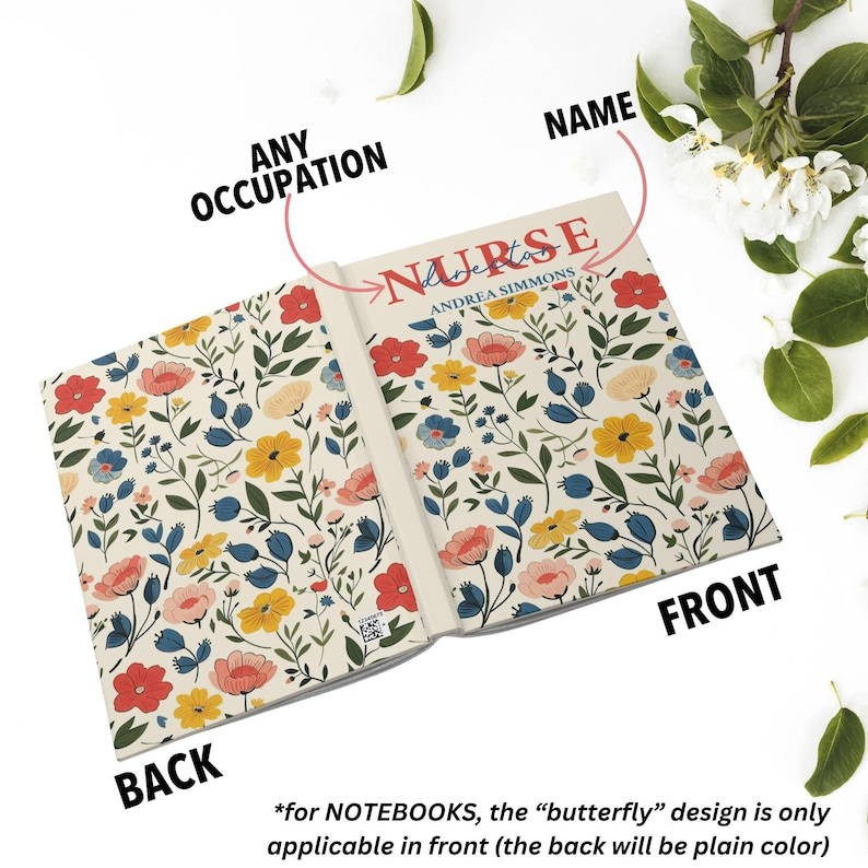 MSW Graduation Gift, MSW Personalized Notebook, Social Worker Gifts ...