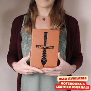 Spine Gifts Notebook Vagus Nerve, Chiropractor Grad Journal, Orthopedic ...