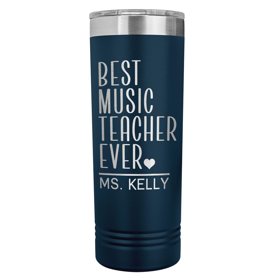 Best Music Teacher Ever Gift, Music Teacher Tumbler Personalized Gifts ...