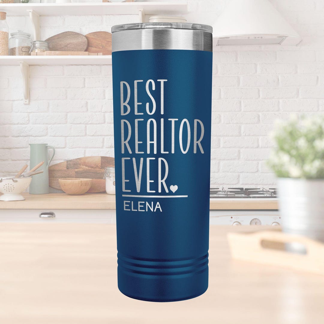 BEST REALTOR EVER Gift Tumbler L for Women and Men, Real Estate ...