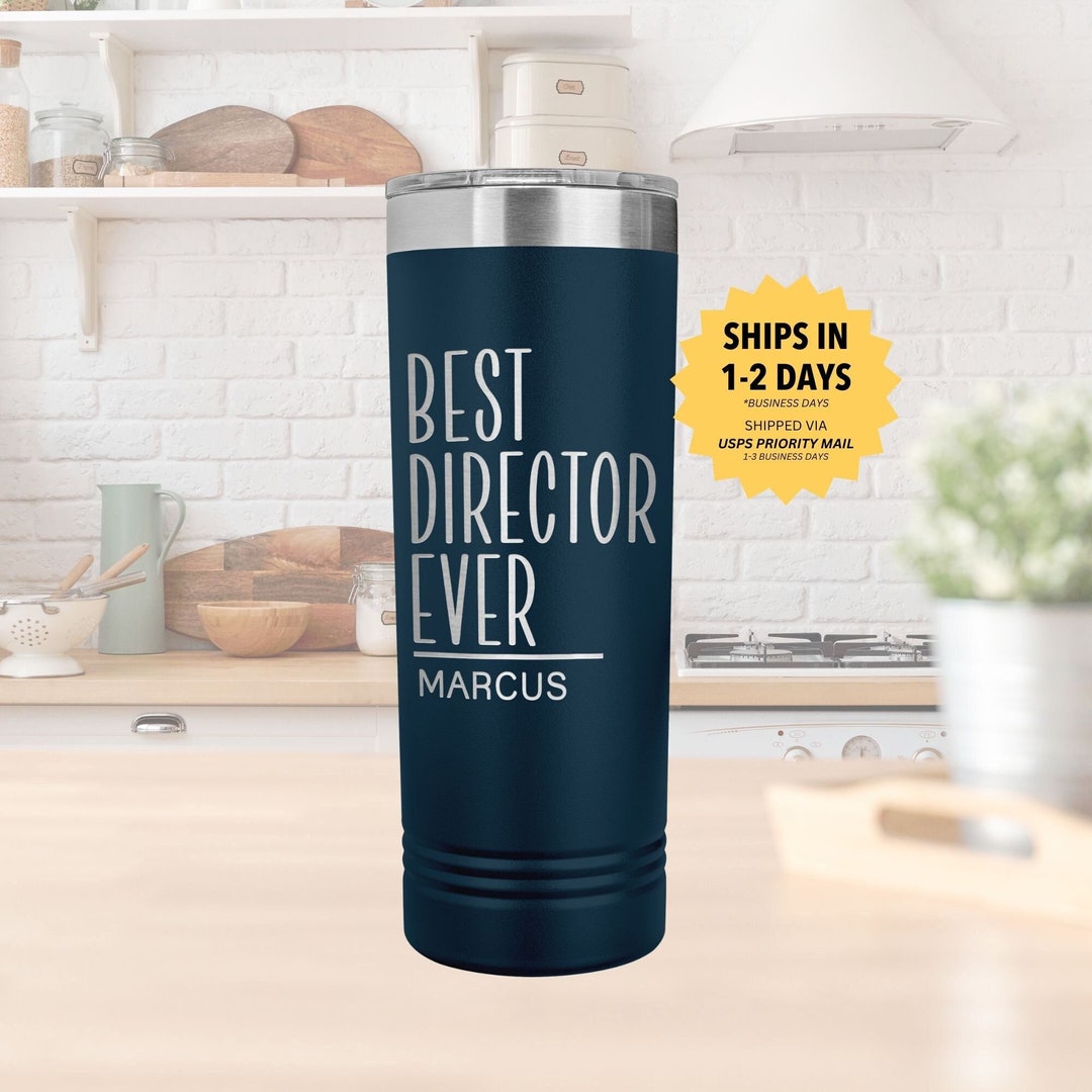 Best Director Ever Gift Tumbler Personalized Board Director Cup Art ...