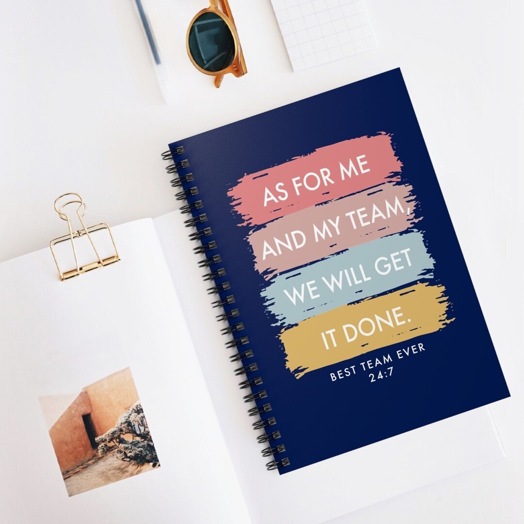 New Hire Gifts Working From Home Essentials Lined Notebook Office ...