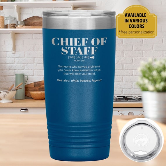 Chief of Staff Gift Tumbler L Birthday Appreciation | Etsy