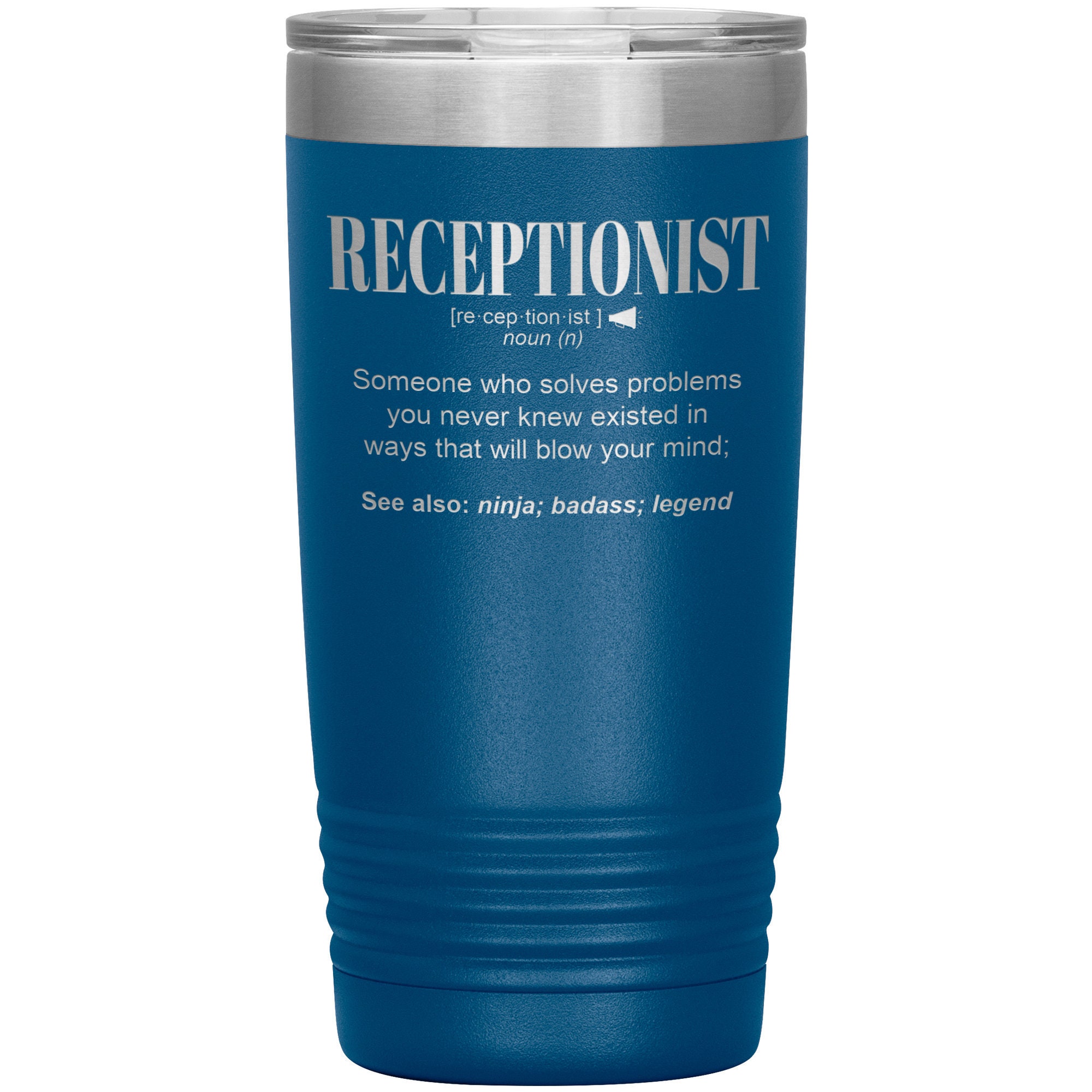 RECEPTIONIST Gift Tumbler L Birthday Appreciation Christmas - Etsy