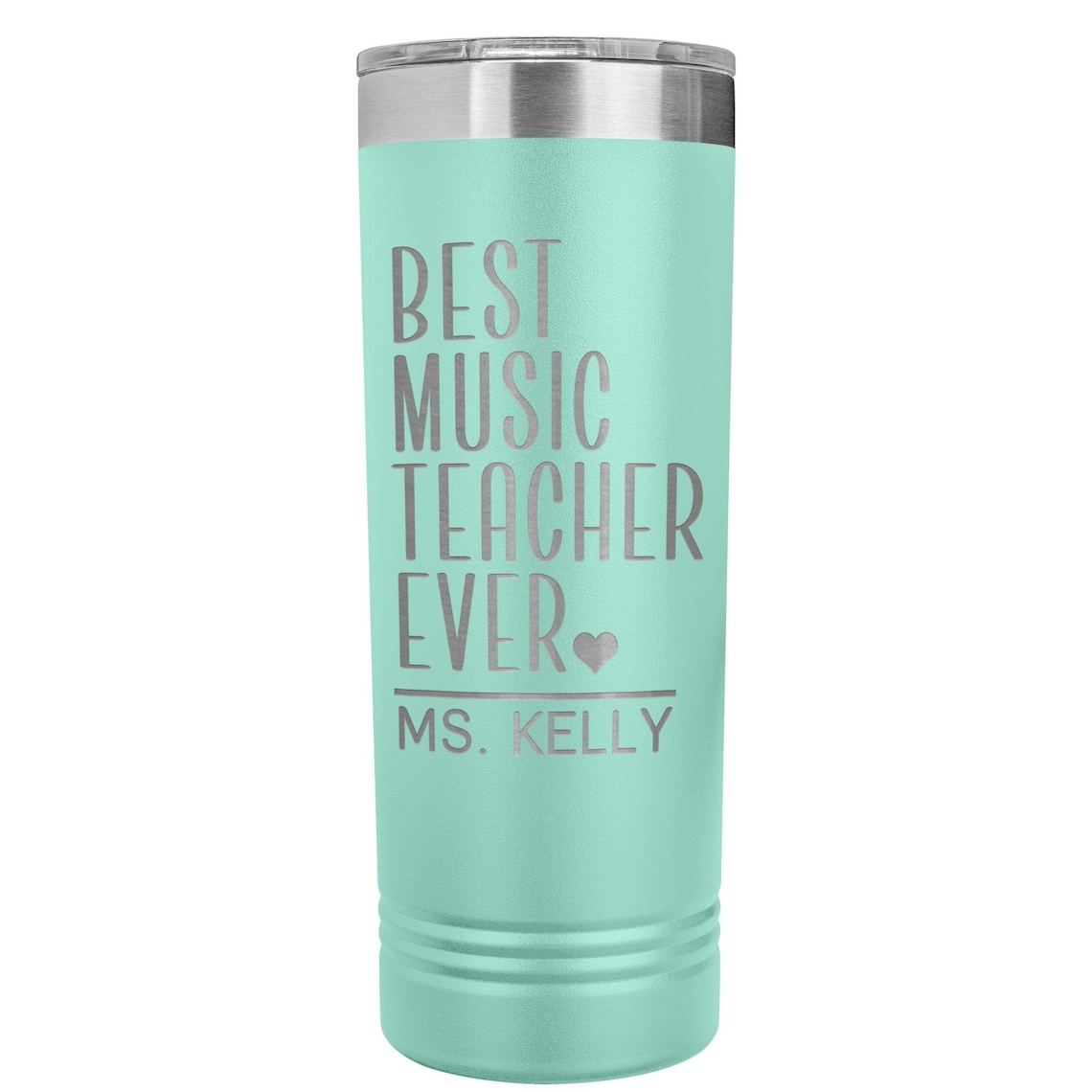Best Music Teacher Ever Gift, Music Teacher Tumbler Personalized Gifts ...