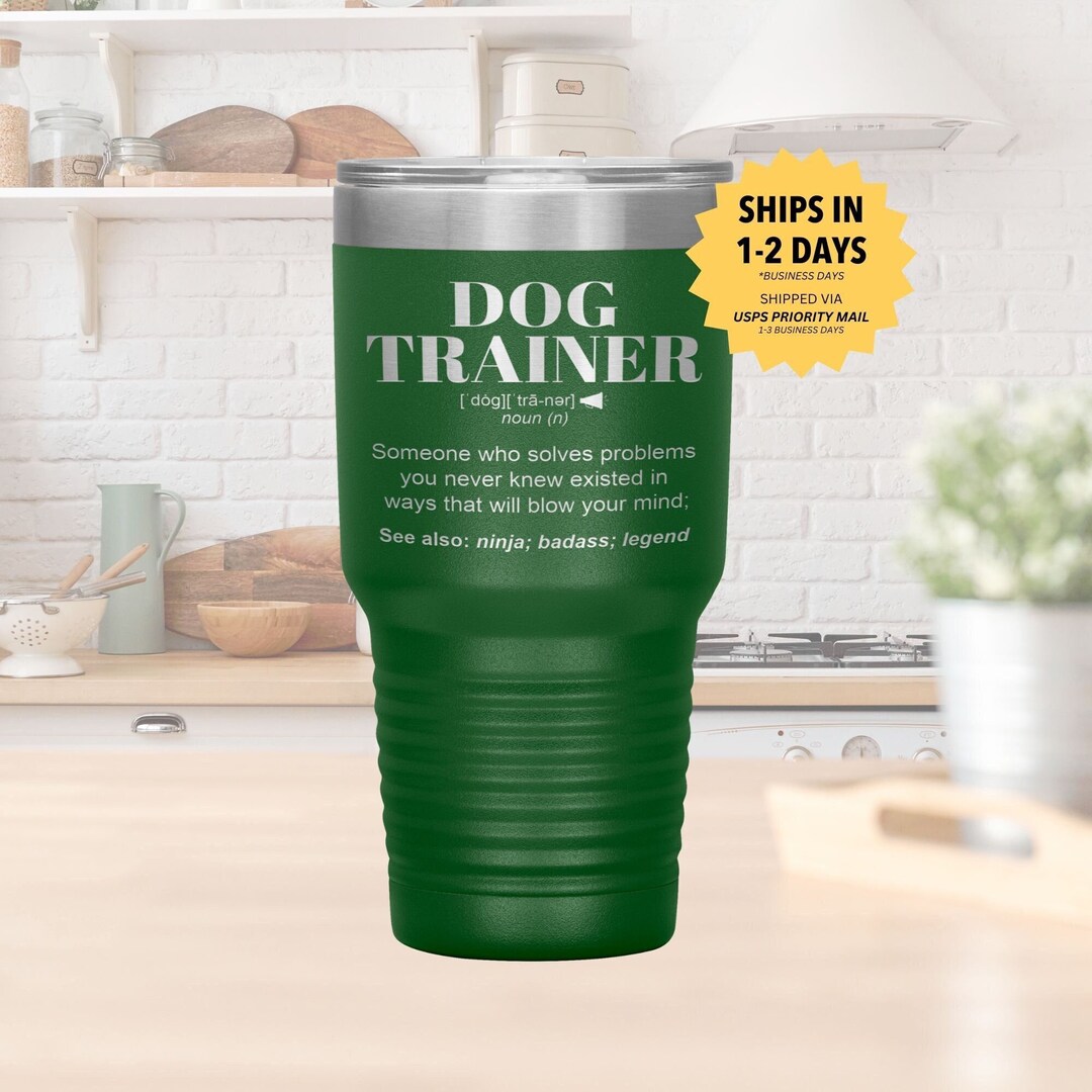 Dog Trainer Gift Tumbler L Birthday, Appreciation, Christmas Gifts L ...