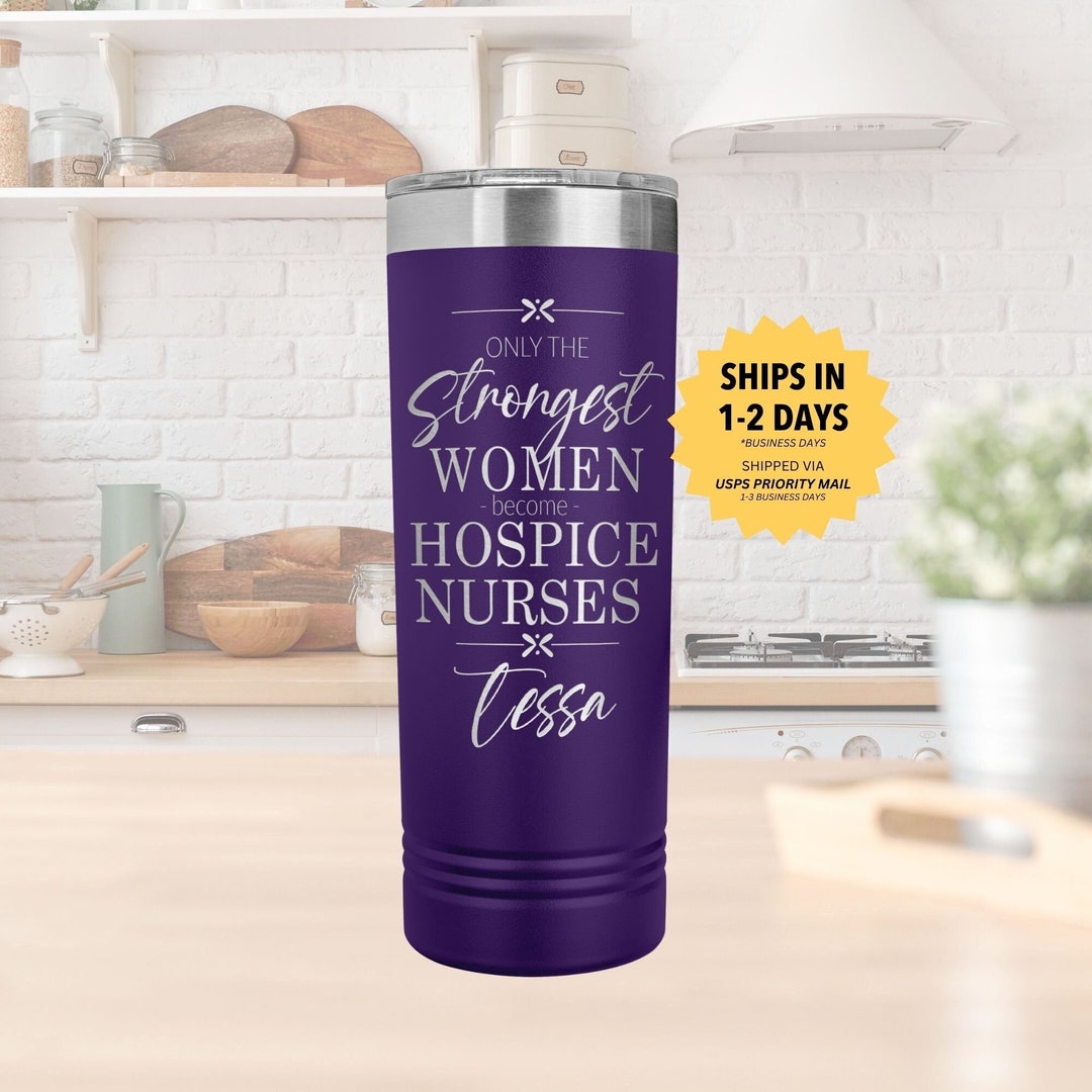 Hospice Nurses Gift Tumbler for Women Hospice Nursing Travel Mug ...