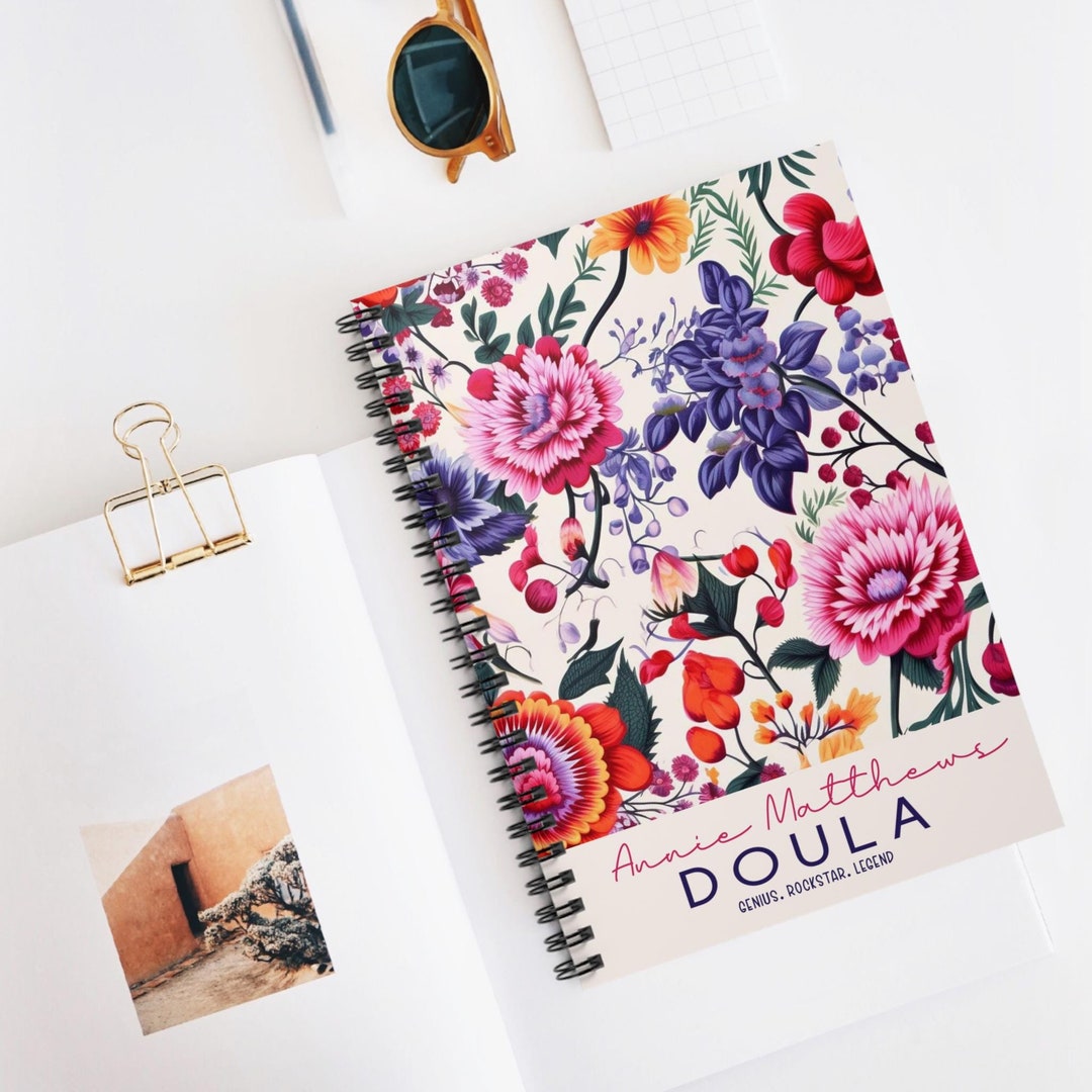 Doula Appreciation Gift, Postpartum Doula Personalized Notebook Women ...