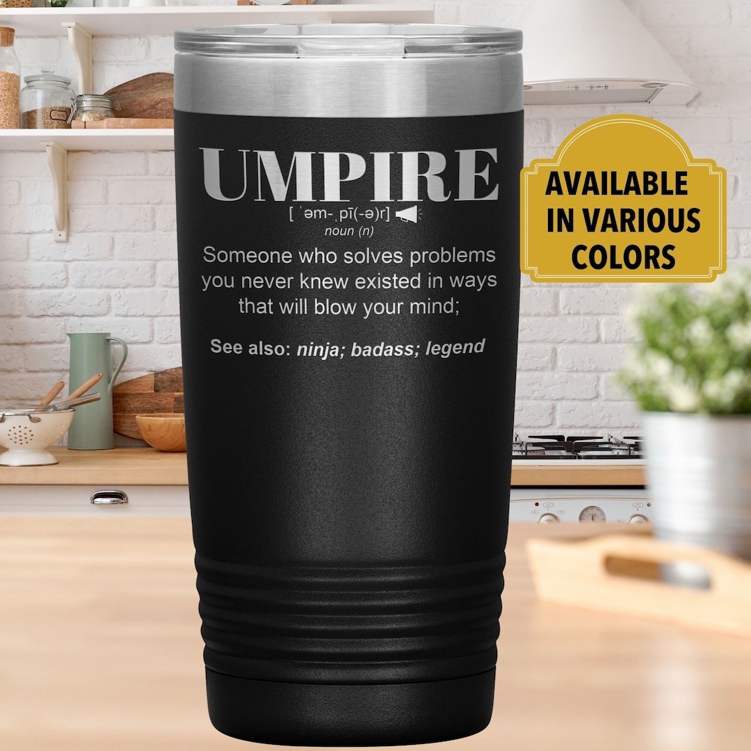 UMPIRE Gift Tumbler L Birthday, Appreciation, Christmas Gifts L ...