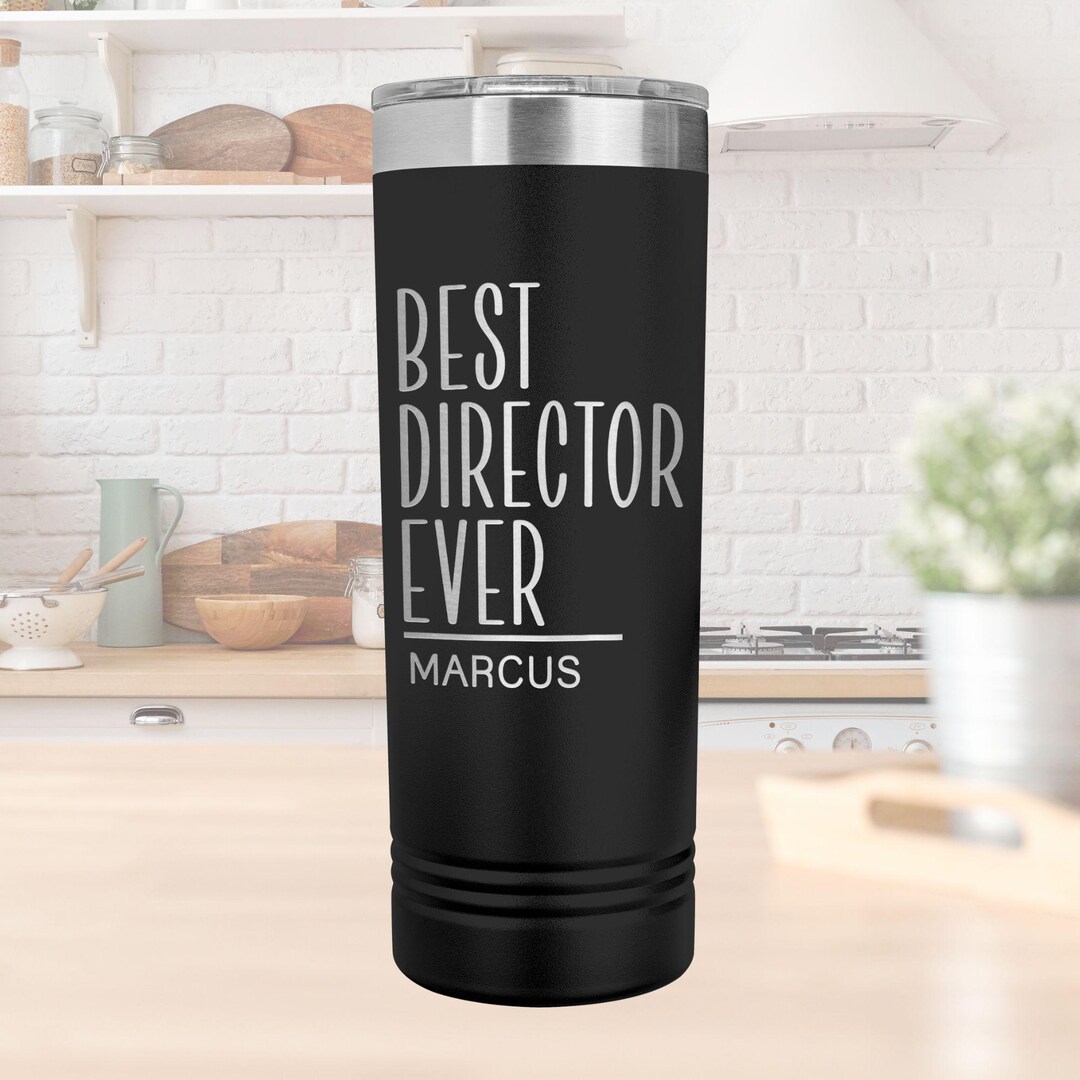 Best Director Ever Gift Tumbler Personalized Board Director Cup Art ...