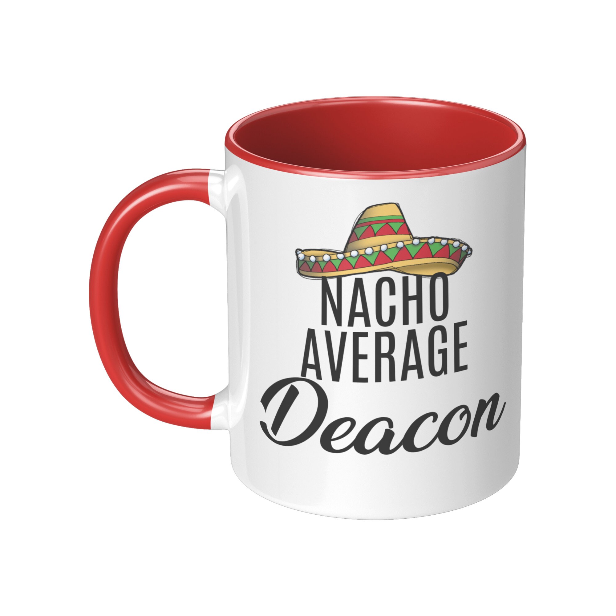Nacho Average Deacon Mug L Ordination, Confirmation, Priest Gift L ...