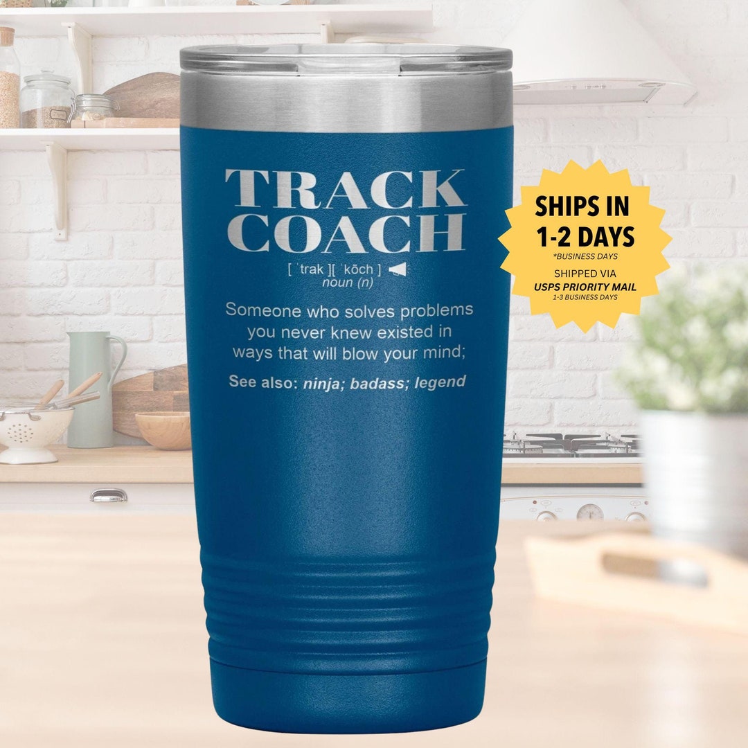 TRACK COACH Gift Tumbler L Birthday, Appreciation, Christmas Gifts L ...