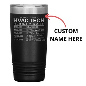 Tow Truck Operator Gift Tumbler for Men Personalized Travel Mug for Him ...